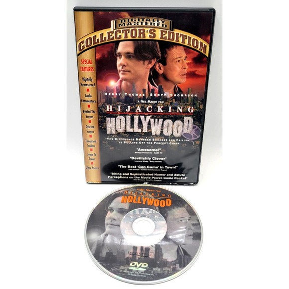 Media | Hijacking Hollywood Dvd Henry Thomas Scott Thompson Neil Mandt ...
